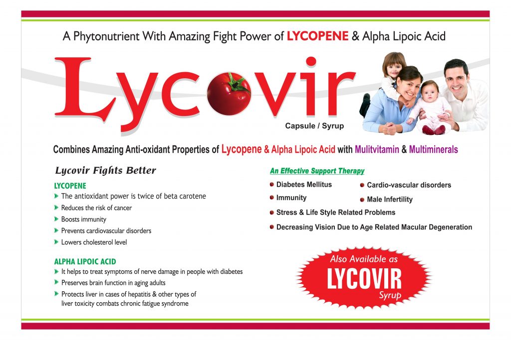 Multivitamin LycoVir Syrup – Lycopene , Vitamins & Minerals (200 ml ...